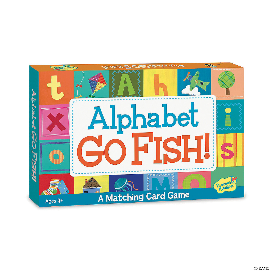 Alphabet Go Fish Card Game – Turtle Central Gift Shop
