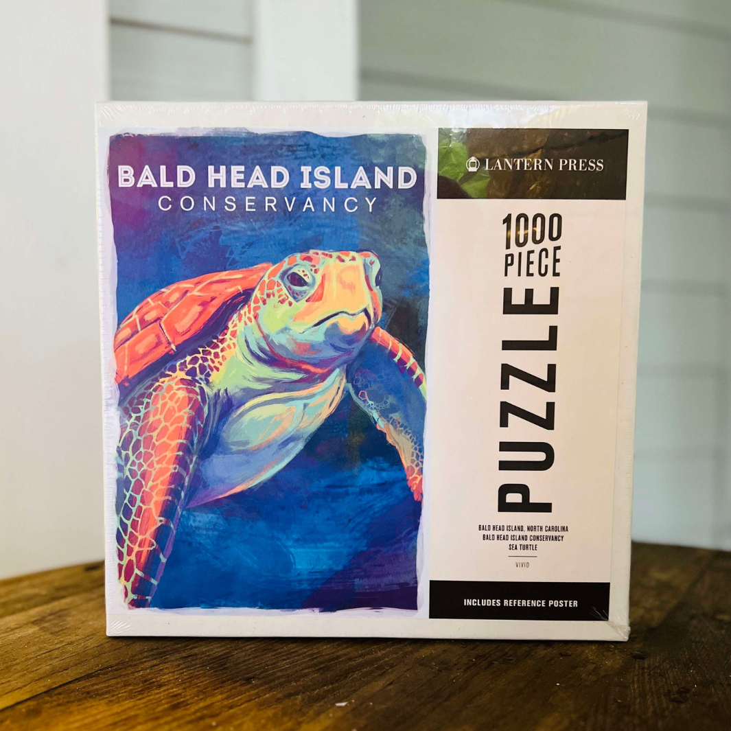 BHI Conservancy Vivid Loggerhead Jigsaw Puzzle – Turtle Central Gift Shop