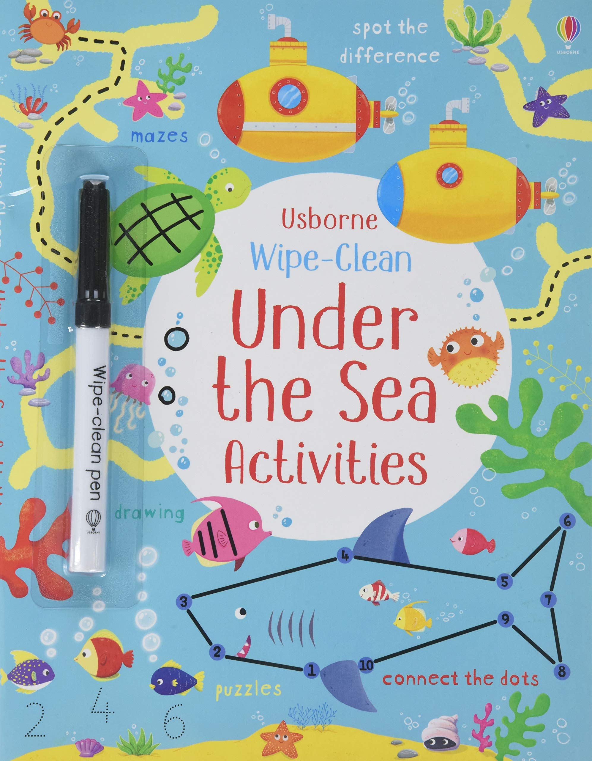Under the Sea Drawing Activities Book – Turtle Central Gift Shop