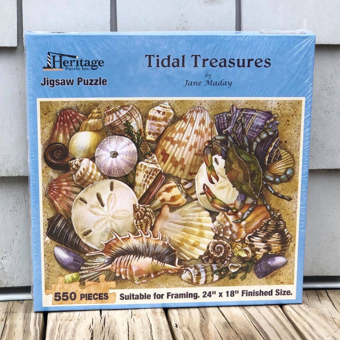 Tidal Treasures Puzzle by Jane Maday – Turtle Central Gift Shop