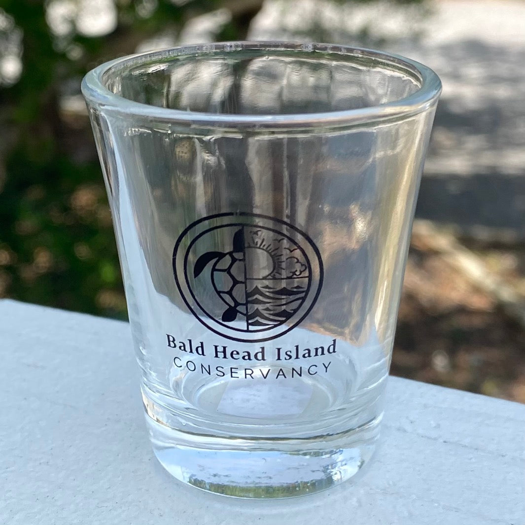 BHI Conservancy Circle Icon Shot Glass – Turtle Central Gift Shop