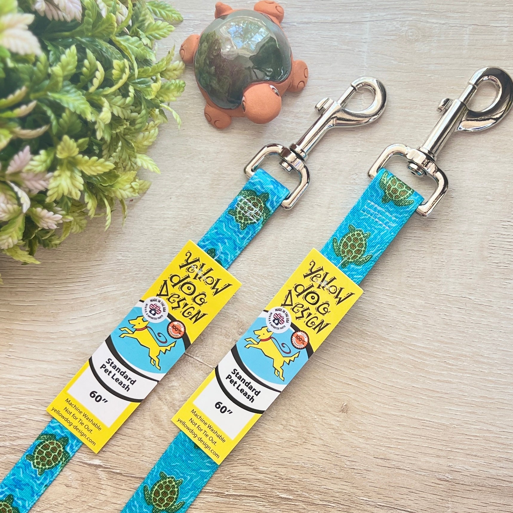 Swimming Sea Turtles Dog Leash – Turtle Central Gift Shop
