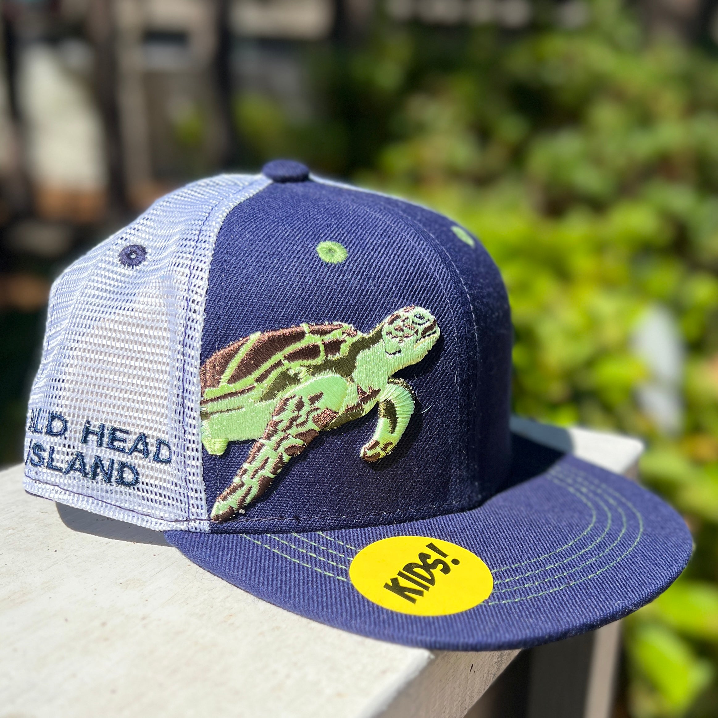 Sea Turtle Flatbill Snapback Youth Hat – Turtle Central Gift Shop